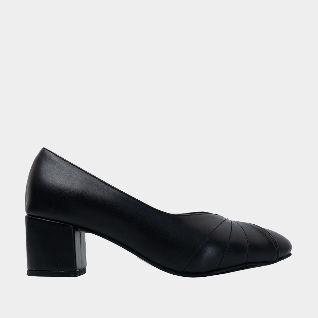 Lilo Pumps (Black) – Zanea Shoes